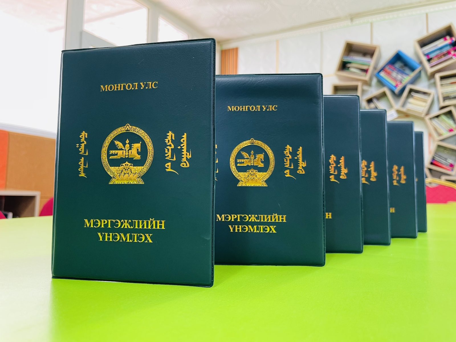 Хүмүүжигч нарт мэргэжлийн үнэмлэх олгов. – Говьсүмбэр аймаг дахь ...